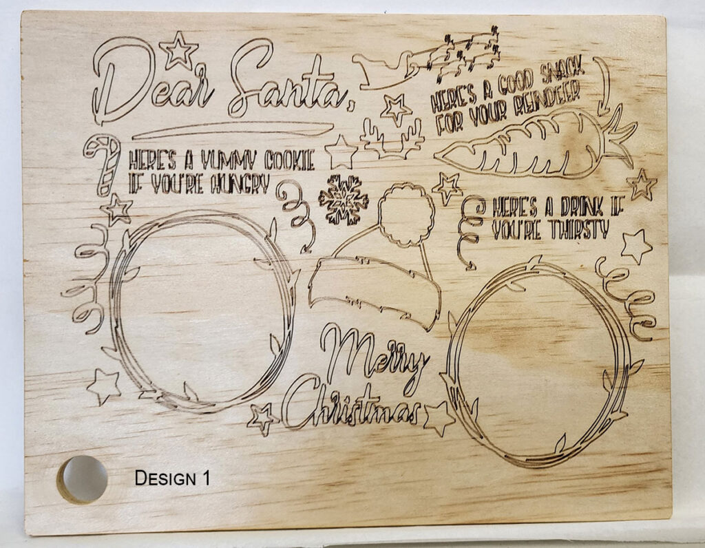 Santa Server – Bark Bark Woodshop – Custom Woodworking and Wood Crafts